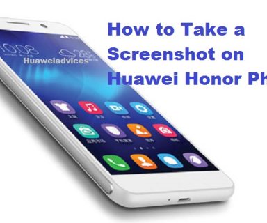 How to Take Long Screenshots on Huawei Phones | Huawei Advices