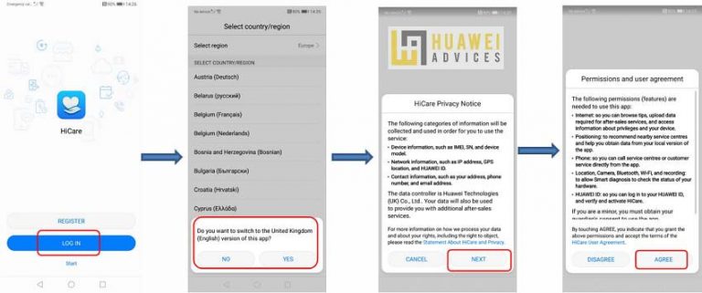 How to Update Huawei / Honor devices using HiCare App | Huawei Advices