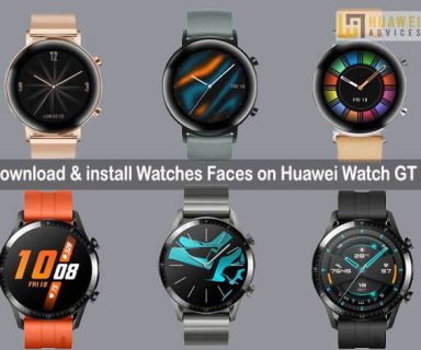 Download and Install new watch faces on Huawei Watch GT | Huawei Advices