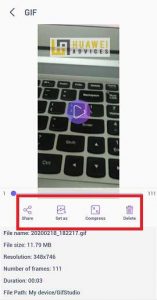 How to Create a GIF, Reverse GIF on any Huawei (Honor) device | Huawei ...