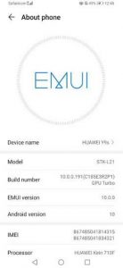 Huawei Y9s gets Android 10 [EMUI 10] Update – Download [STK-L21, STK-LX3, L22] | Huawei Advices