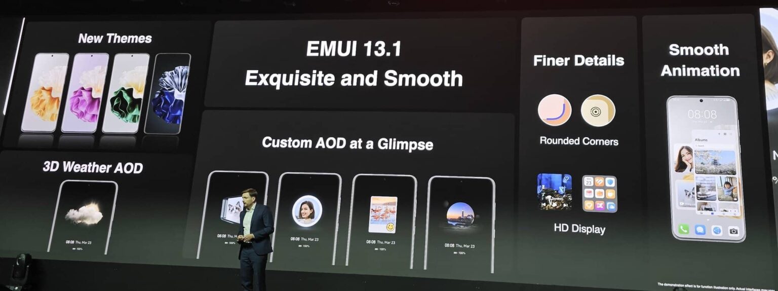 EMUI 13.1: Custom Lock Screen, New Animations, 3D AOD!